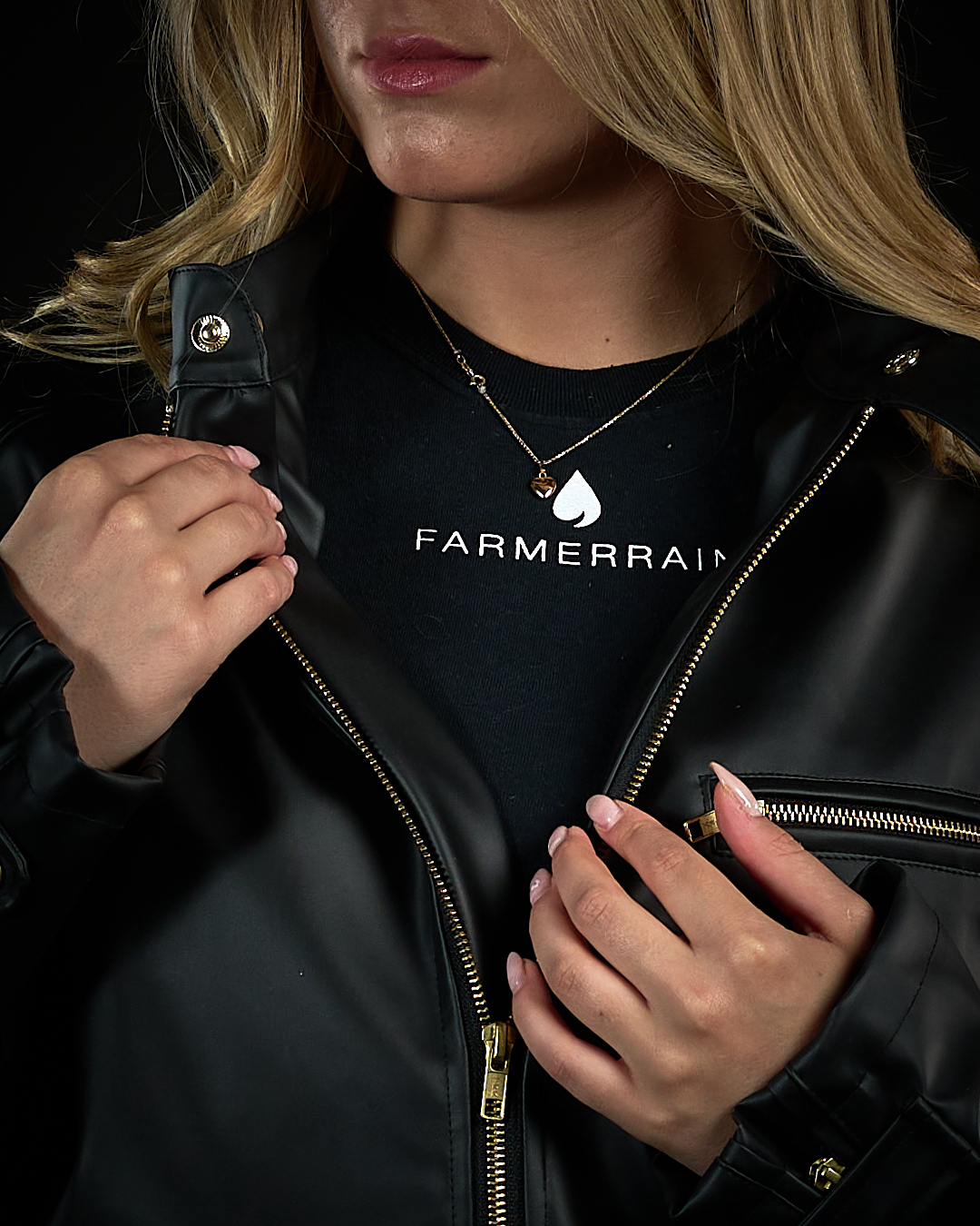 Biker jacket - Farmerrain - Hållbara regnkläder